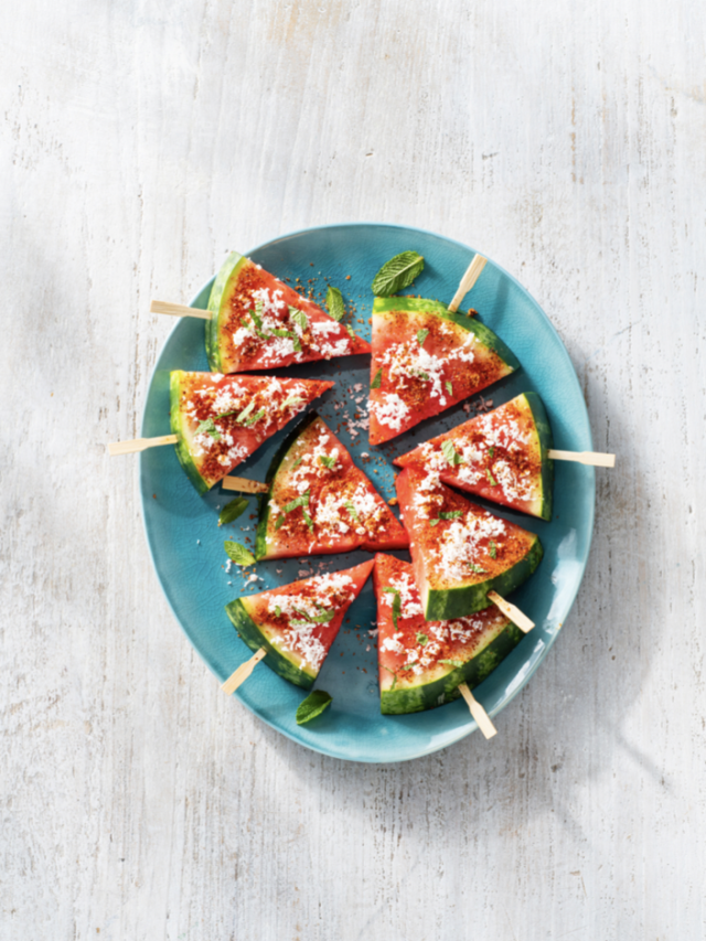 Chili-Lime Watermelon Wedges | Savory