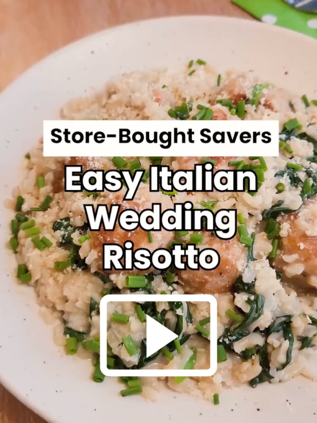 Easy Italian Wedding Risotto | Savory