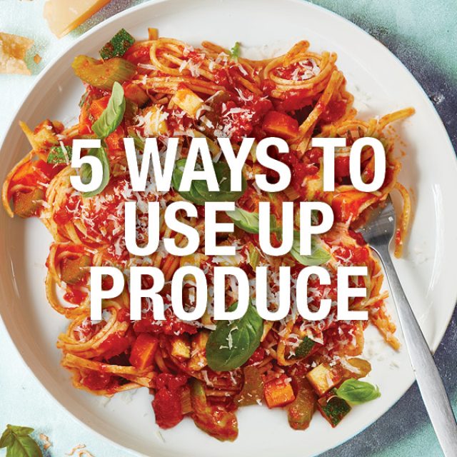 5 Easy Ways to Use Up Produce | Savory