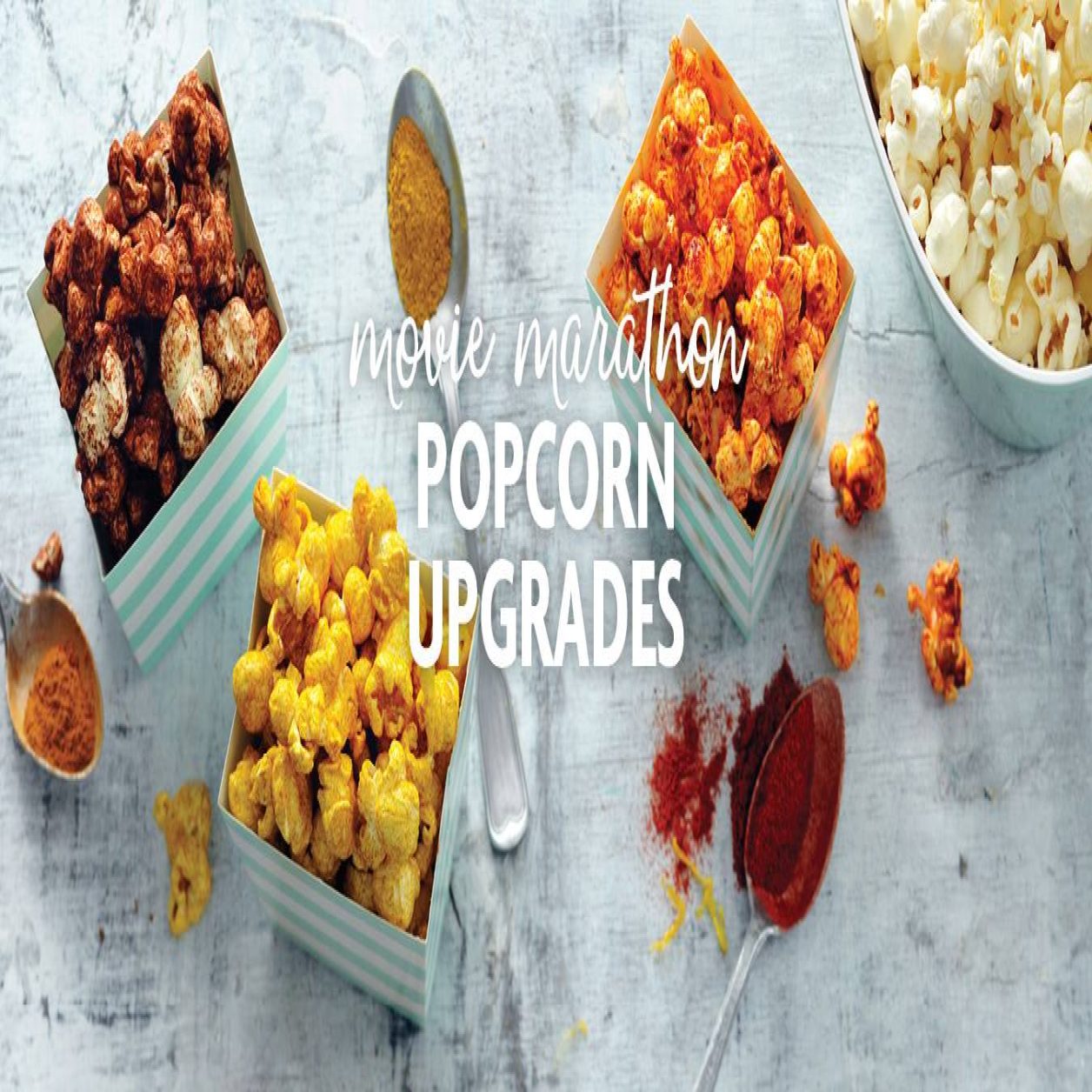 Movie Marathon Popcorn Upgrades | Savory