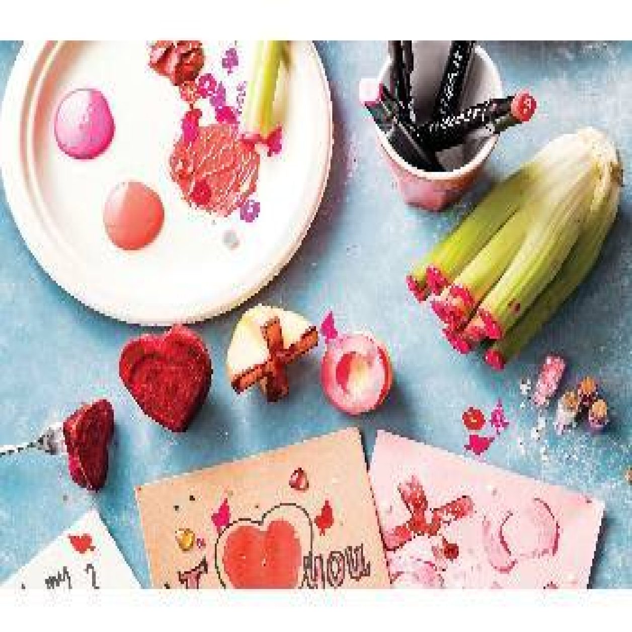 How to Make Veggie Stamps | Savory