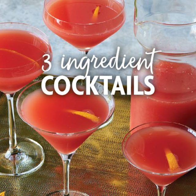 3-Ingredient Cocktails | Savory