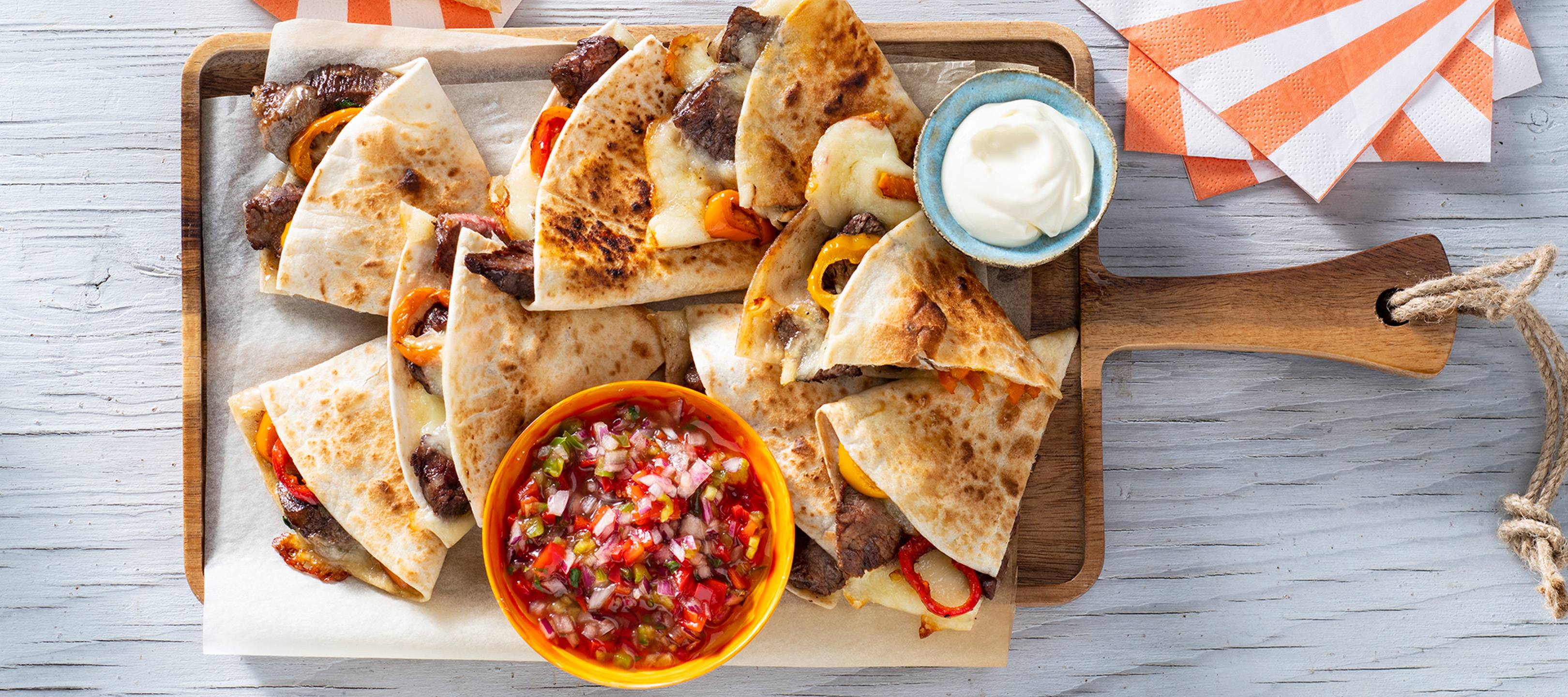 Cook once, eat twice: Grilled skirt steak with peppers | Savory