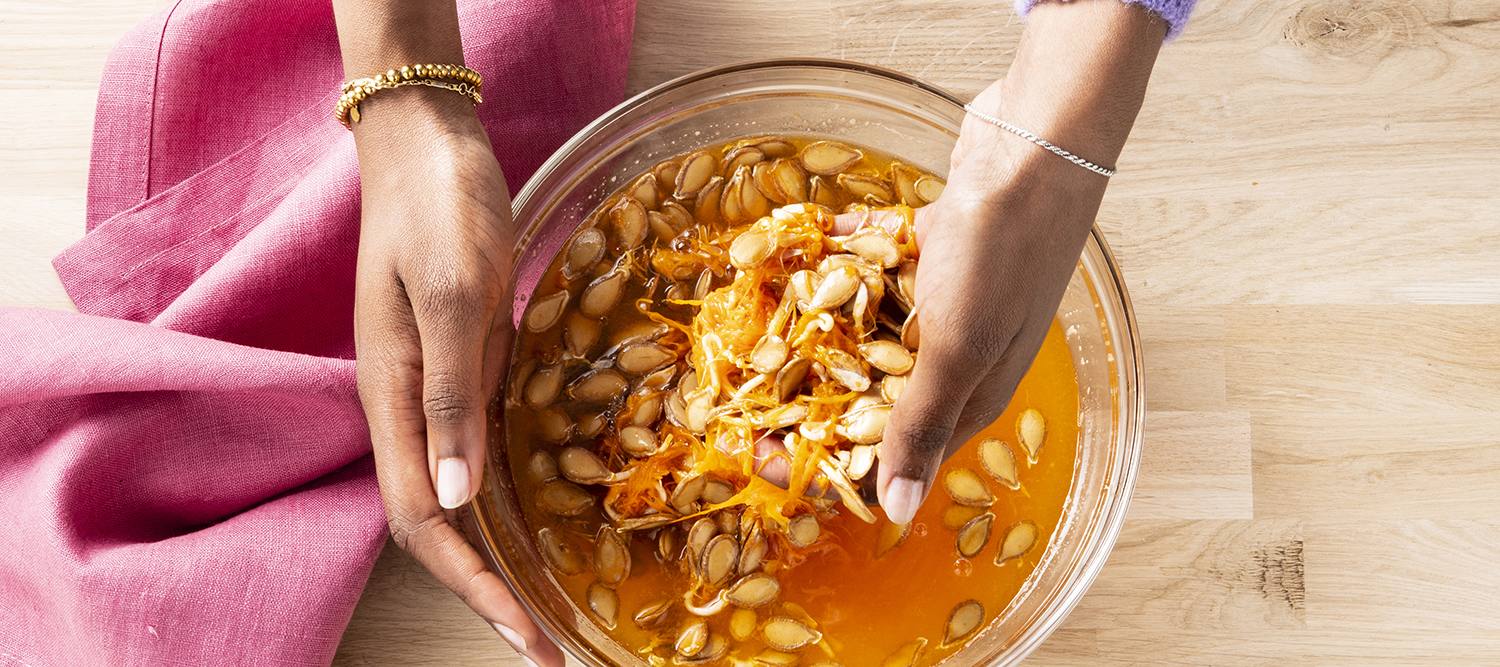 How to Clean and Roast Pumpkin Seeds | Savory