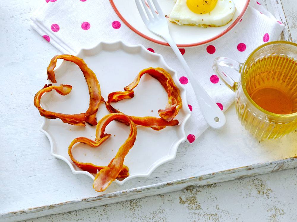 Heart-Shaped Bacon | Savory