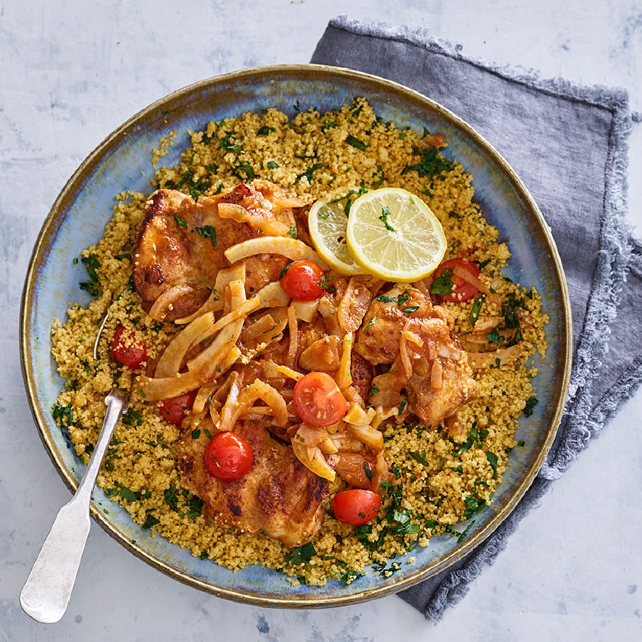 Chicken with Couscous | Savory