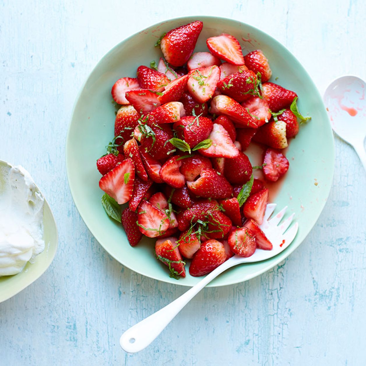 Marinated Strawberries with Lime & Basil | Savory