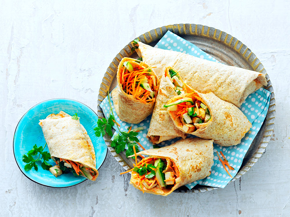 Tofu Banh Mi Wraps | Savory