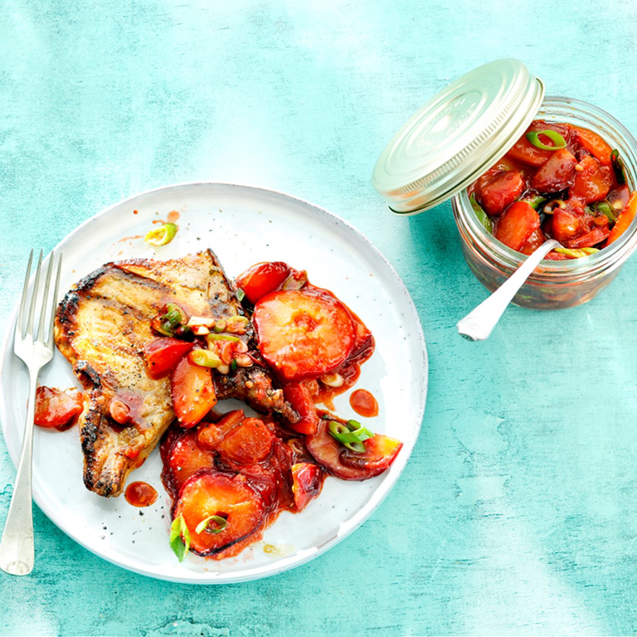 Spicy Plum Salsa | Savory