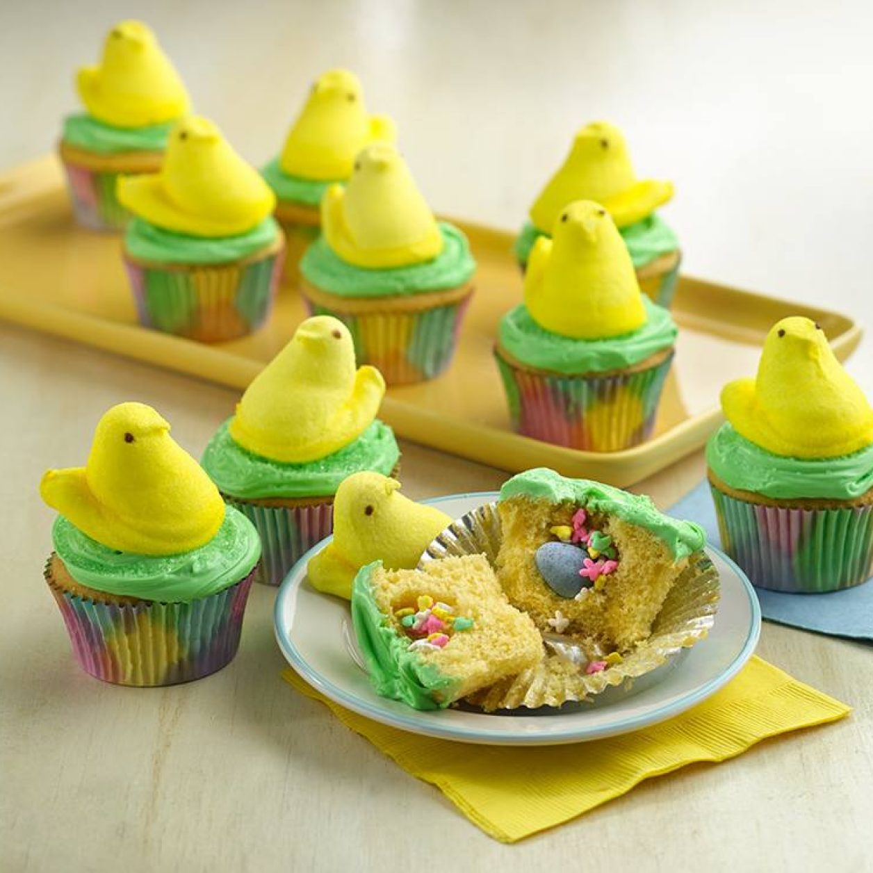 PEEPS® Chick Surprise-Inside Cupcakes | Savory
