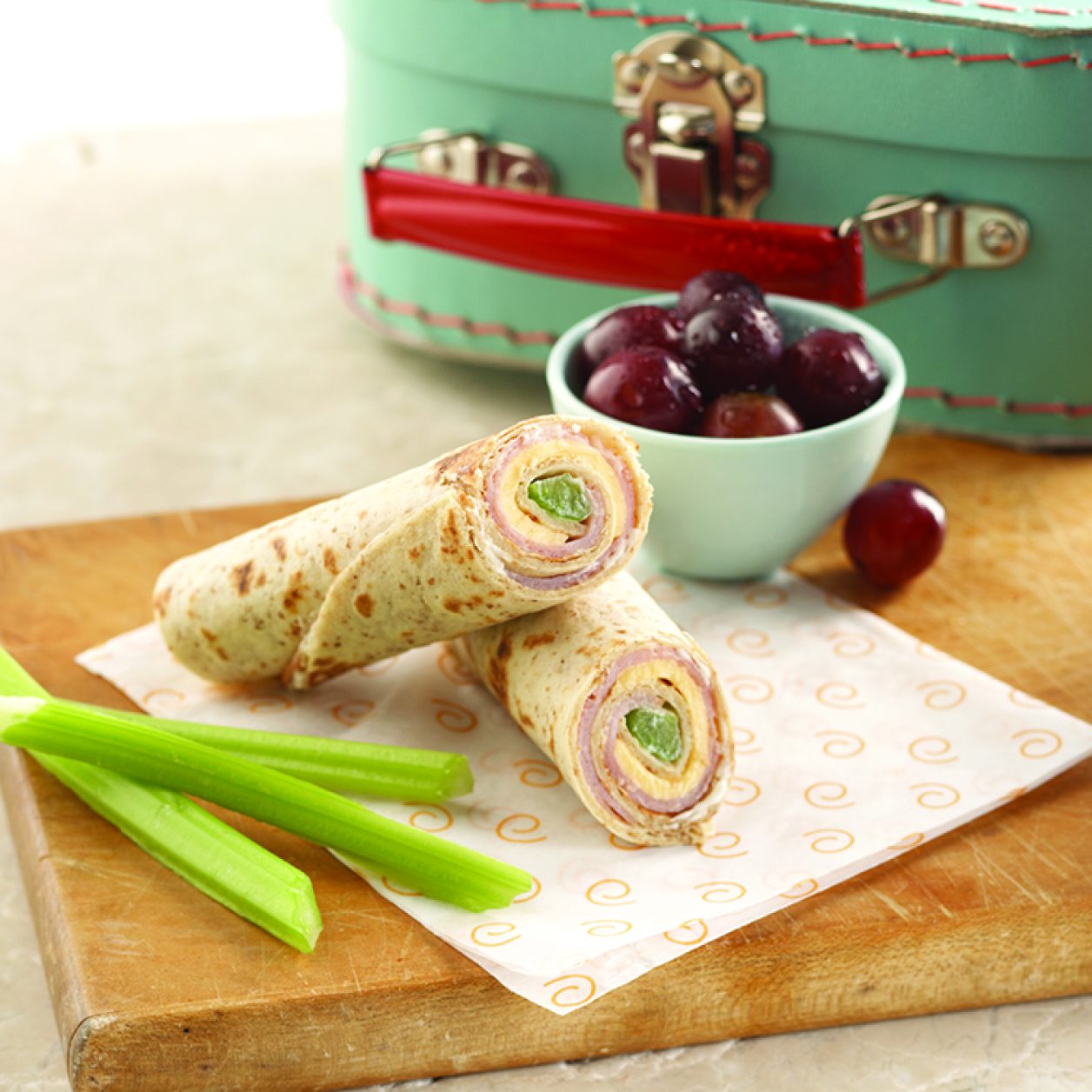 Cheesy Tortilla Roll-Up Snack | Savory