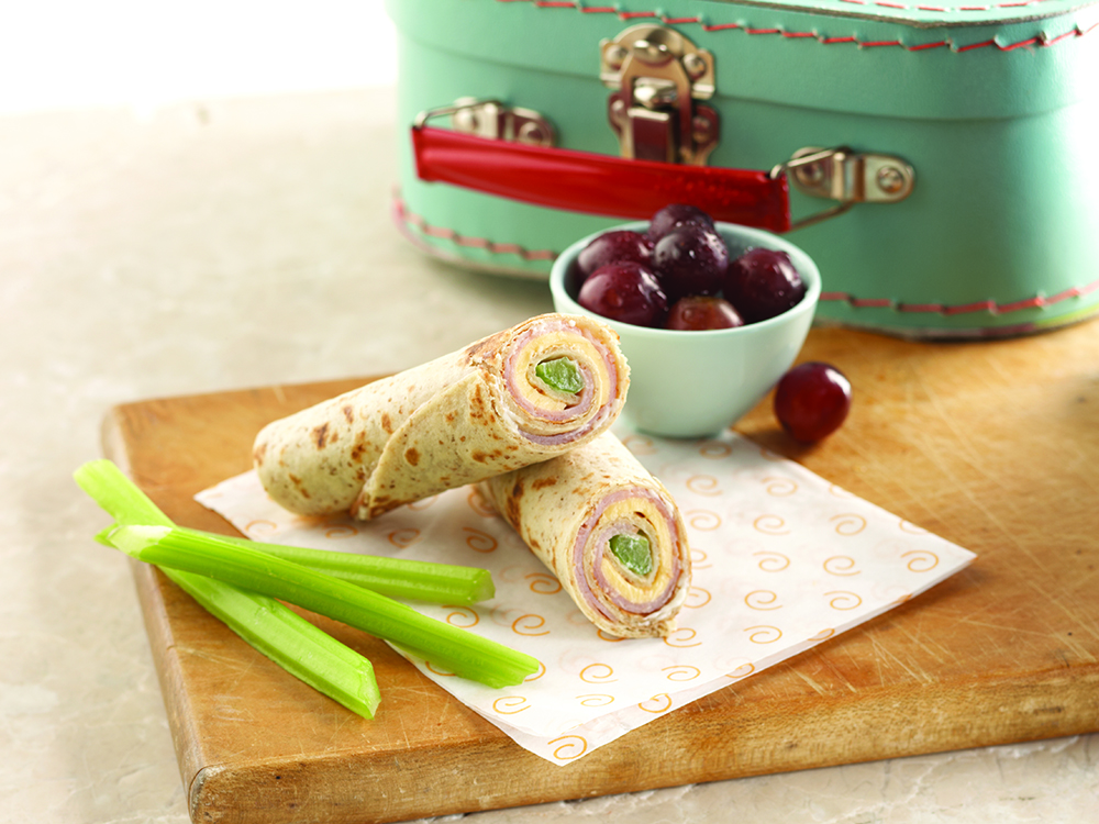 Cheesy Tortilla Roll-Up Snack | Savory