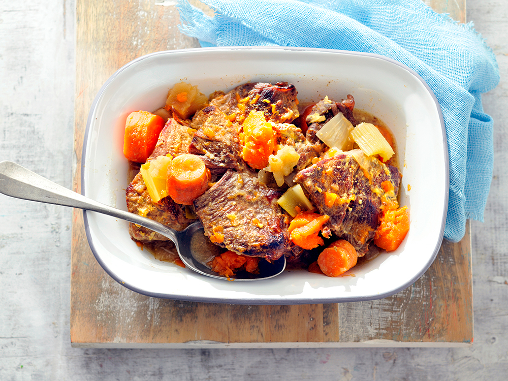 Old-Fashioned Pot Roast with Fall Veggies | Savory