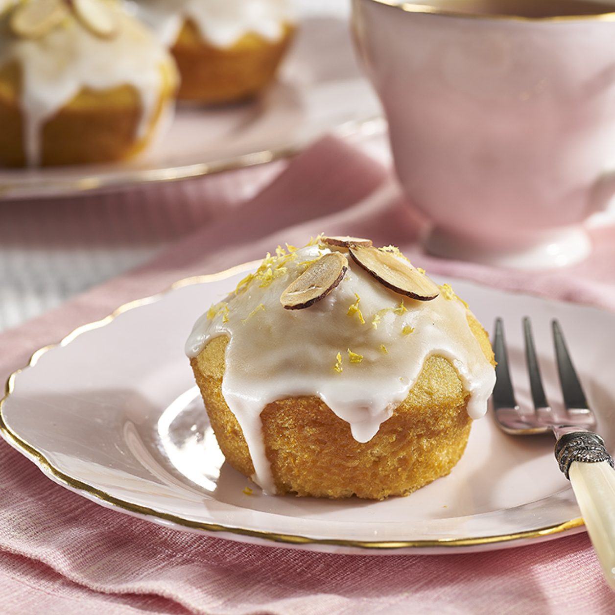 Duncan Hines® Lemon Almond Tea Cakes | Savory