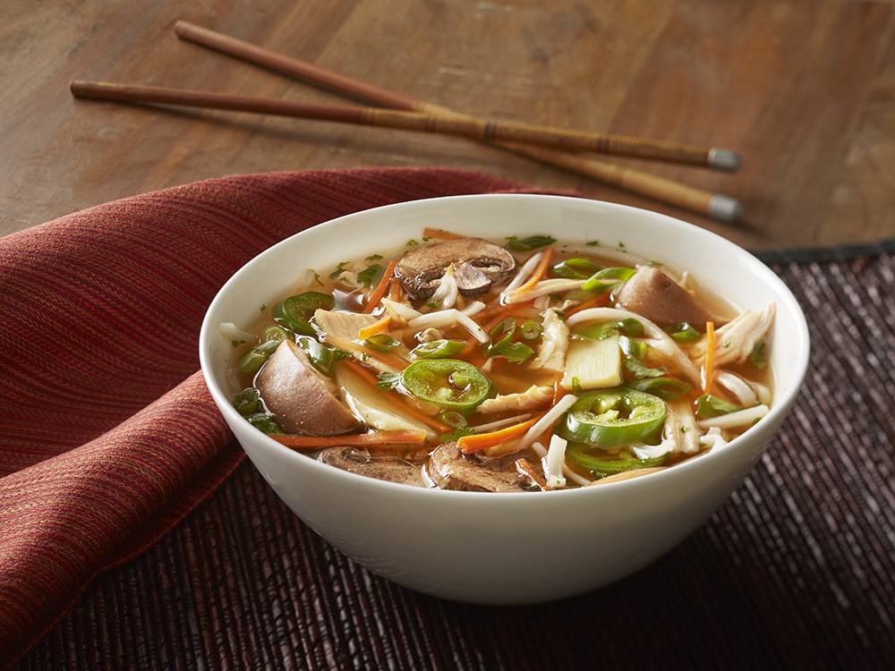 Tyson® Hot Pot with Vegetables and Rice Noodles | Savory