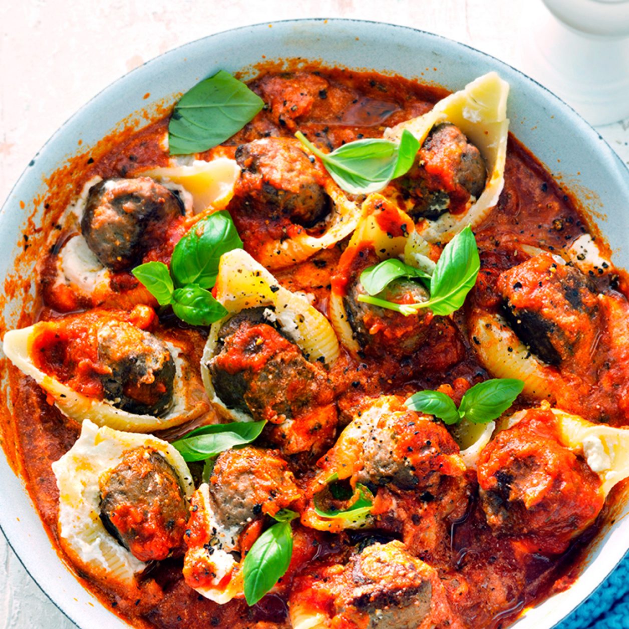 Simple Meatball-Stuffed Shells | Savory