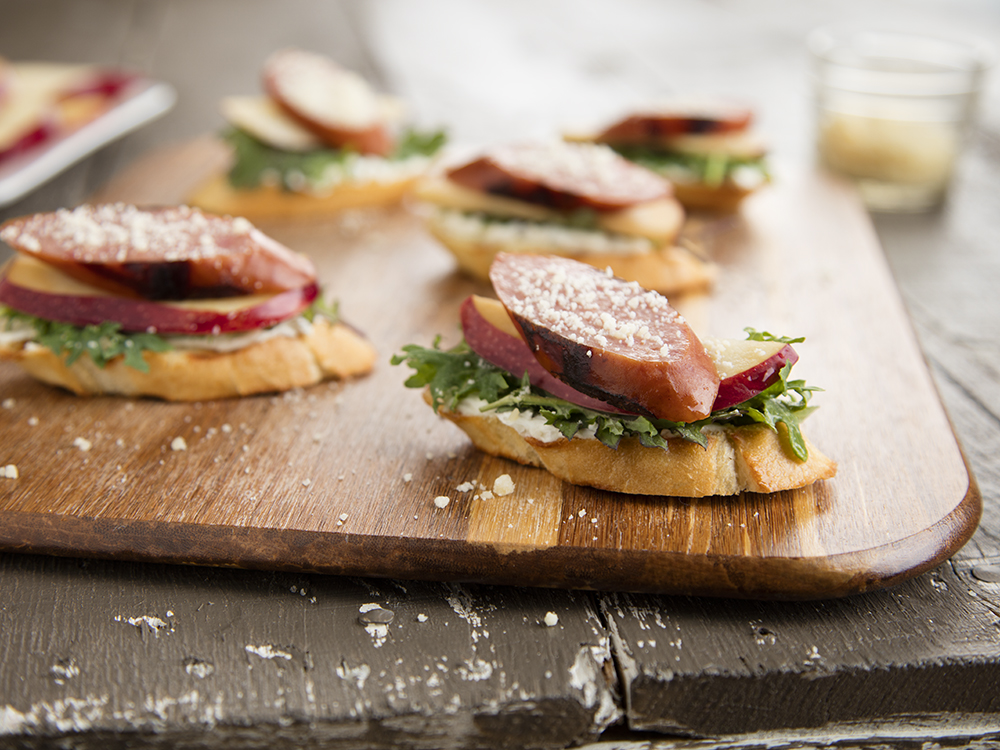 Smoked Sausage Toast | Savory