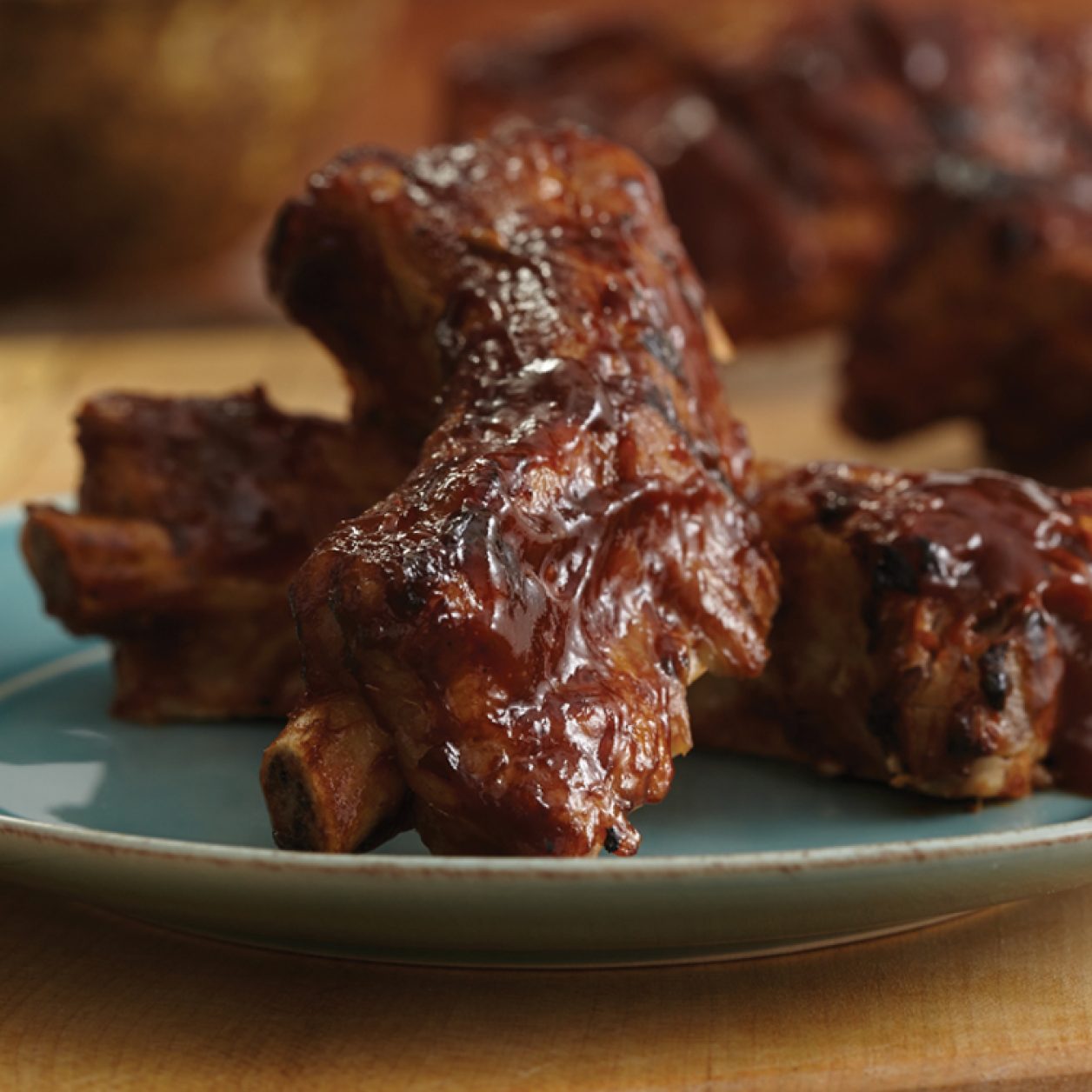 Kraft Spicy Brown Sugar & Hickory BBQ Ribs | Savory