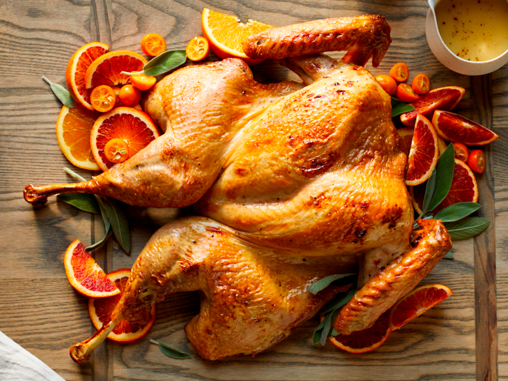 Butterflied Turkey with Sage Gravy | Savory