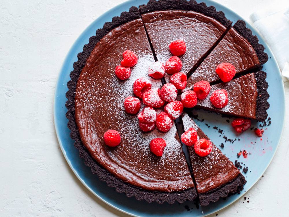 Chocolate-Coffee Truffle Tart | Savory