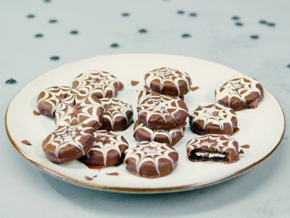 Spiderweb Cookies | Savory
