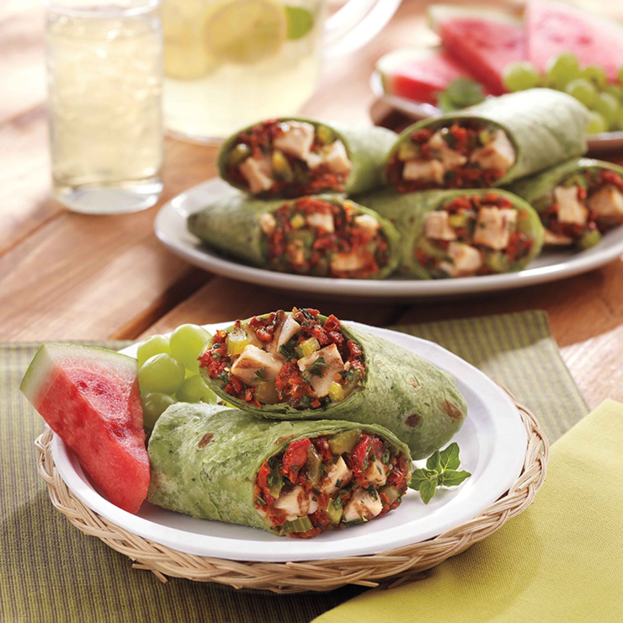 Tyson® Summer Chicken Wraps | Savory