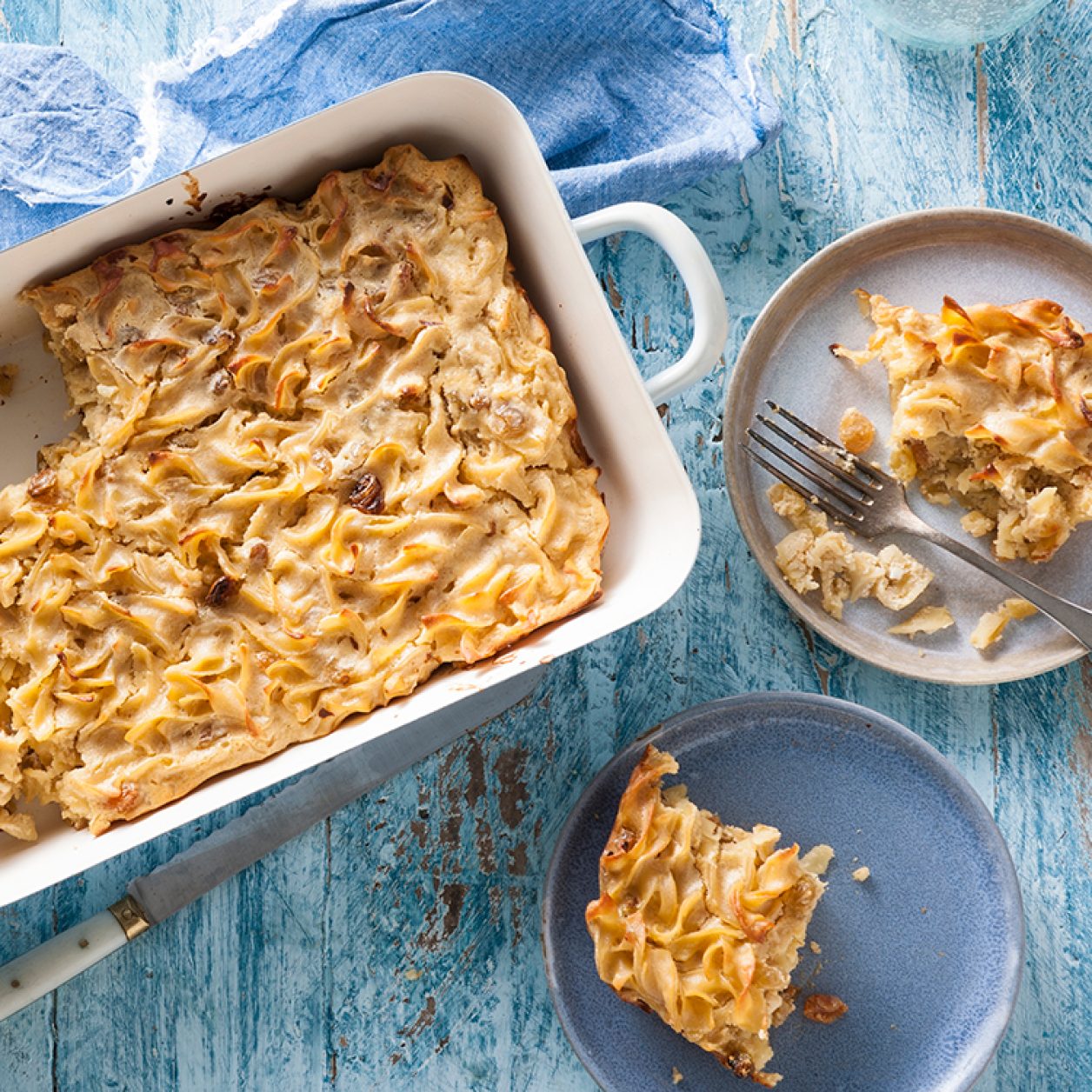 Noodle Kugel Squares | Savory