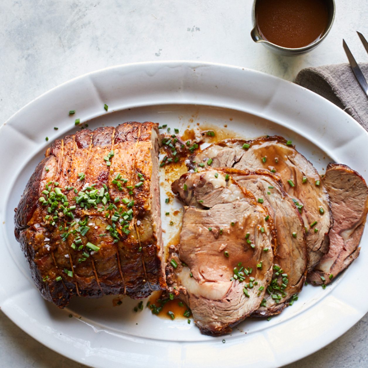 Perfect Prime Rib with Red Wine Jus | Savory