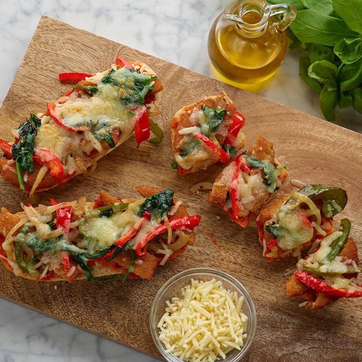 Meatless “Chicken” Italiano Melt | Savory