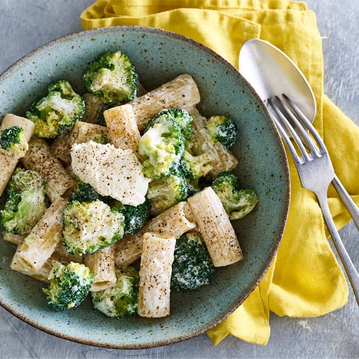 Rigatoni with Garlicky Broccoli | Savory