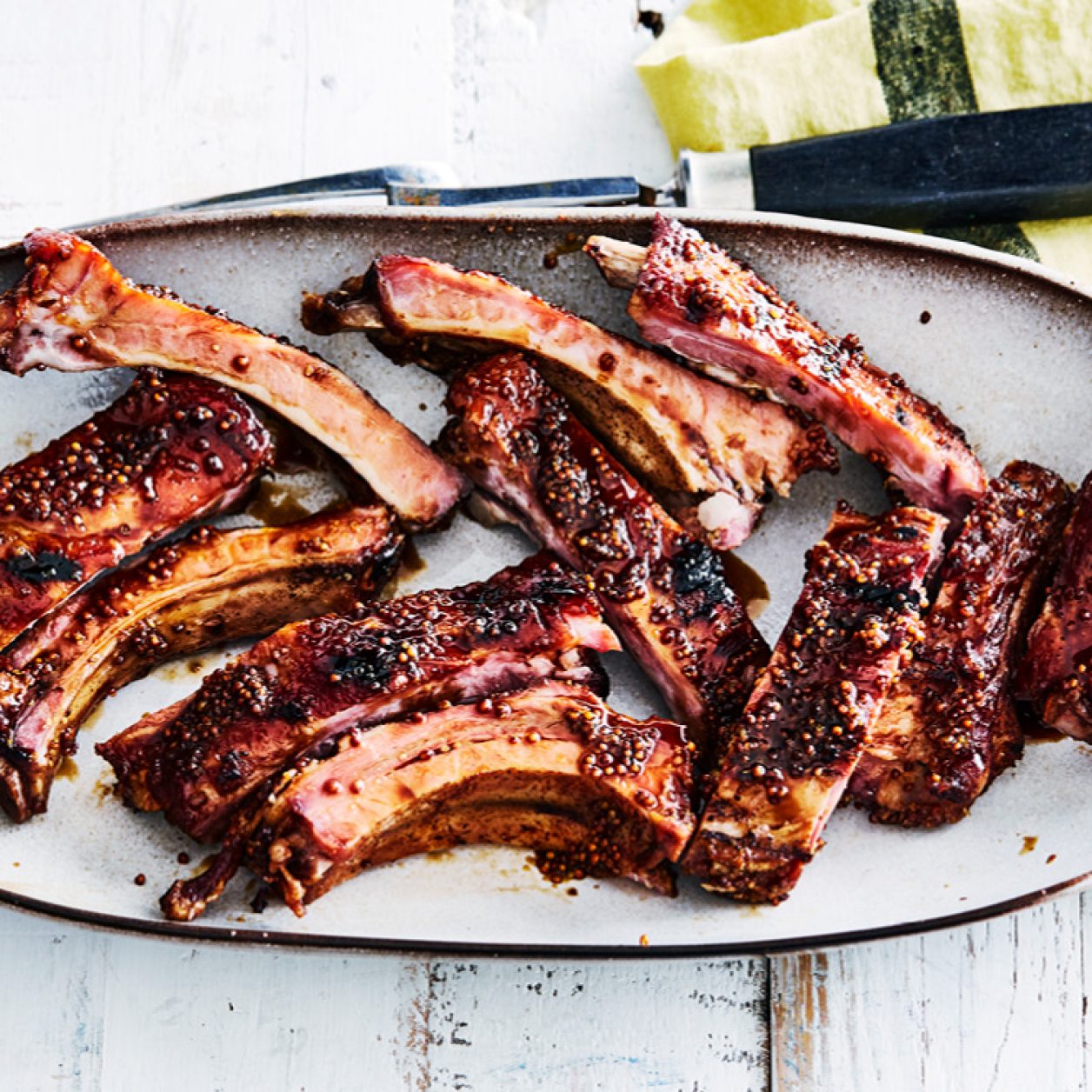Honey Mustard Ribs | Savory