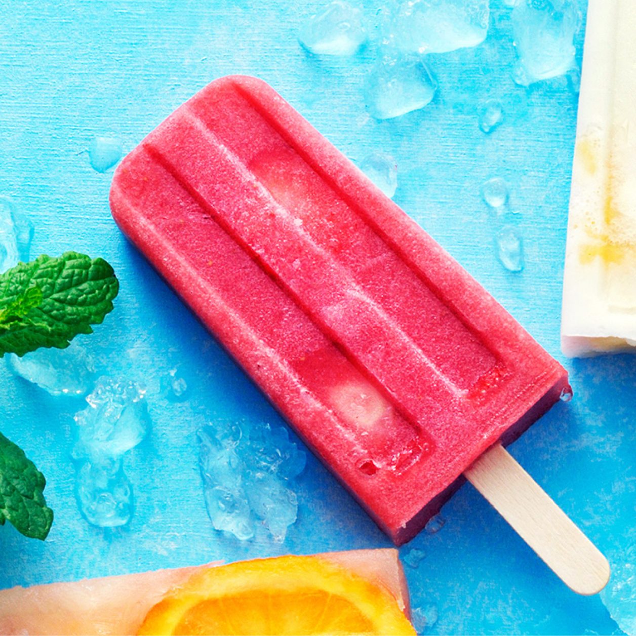 Strawberry-Raspberry Ice Pops | Savory