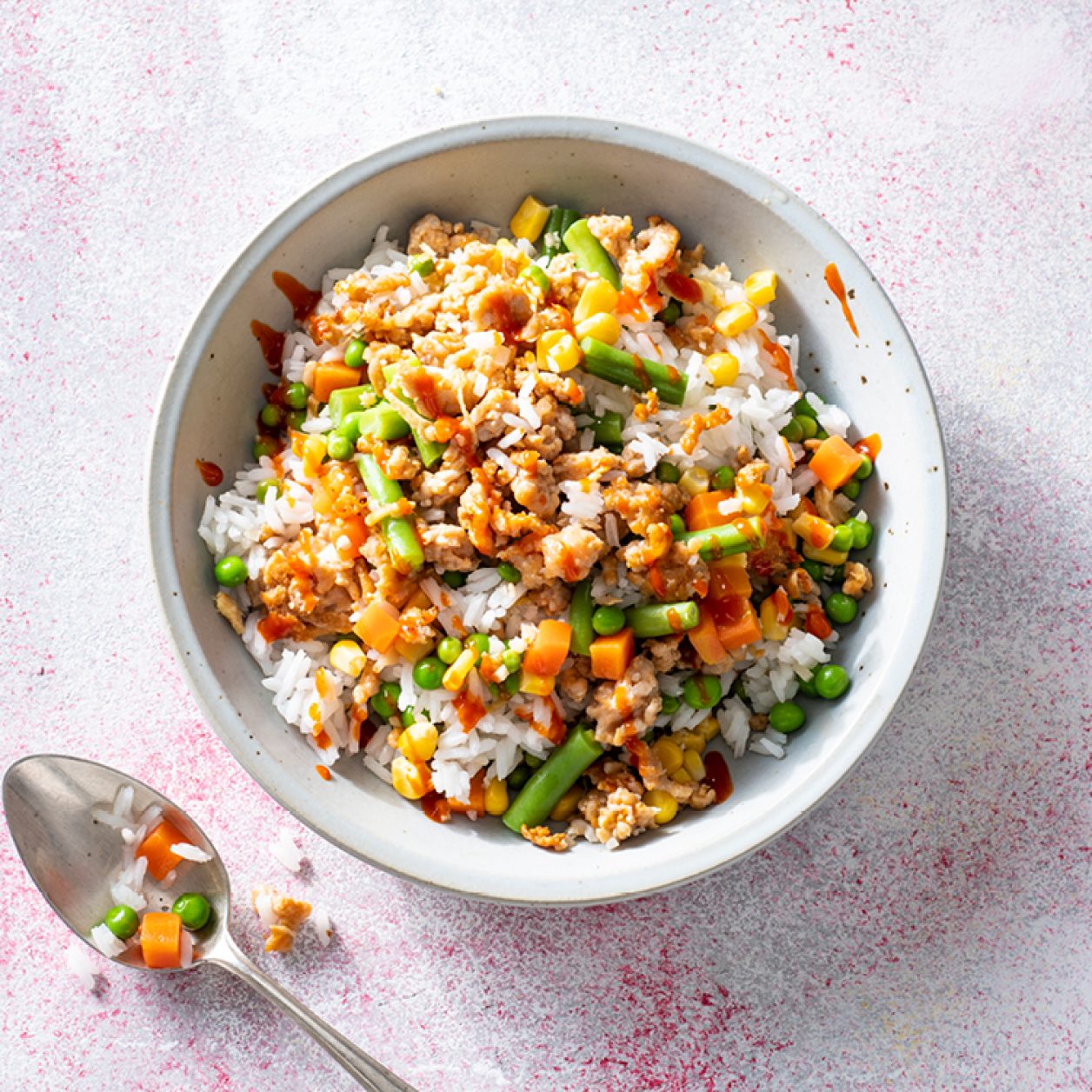 Gingery Chicken Fried Rice | Savory