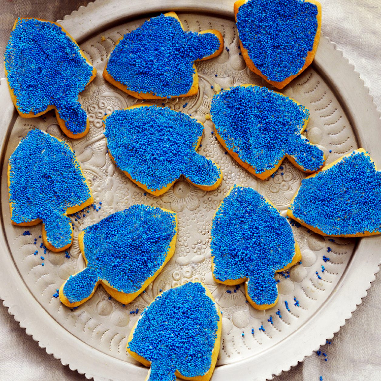 Olive Oil Dreidel Cookies | Savory