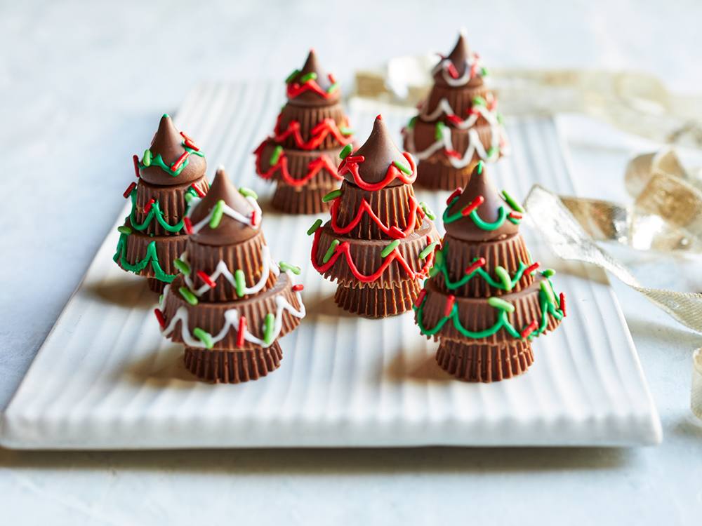 Chocolate Christmas Trees | Savory