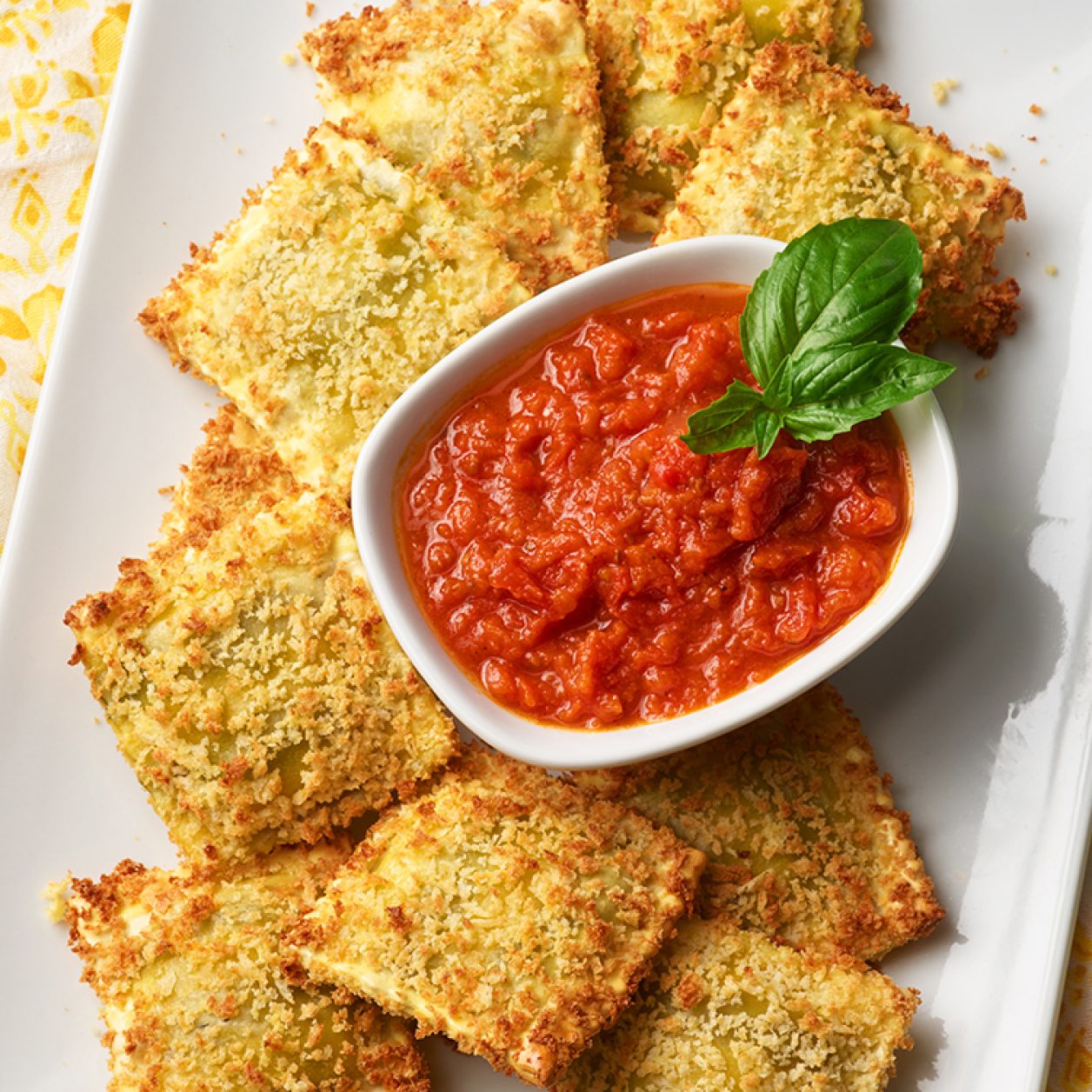 Toasted Ravioli Poppers | Savory