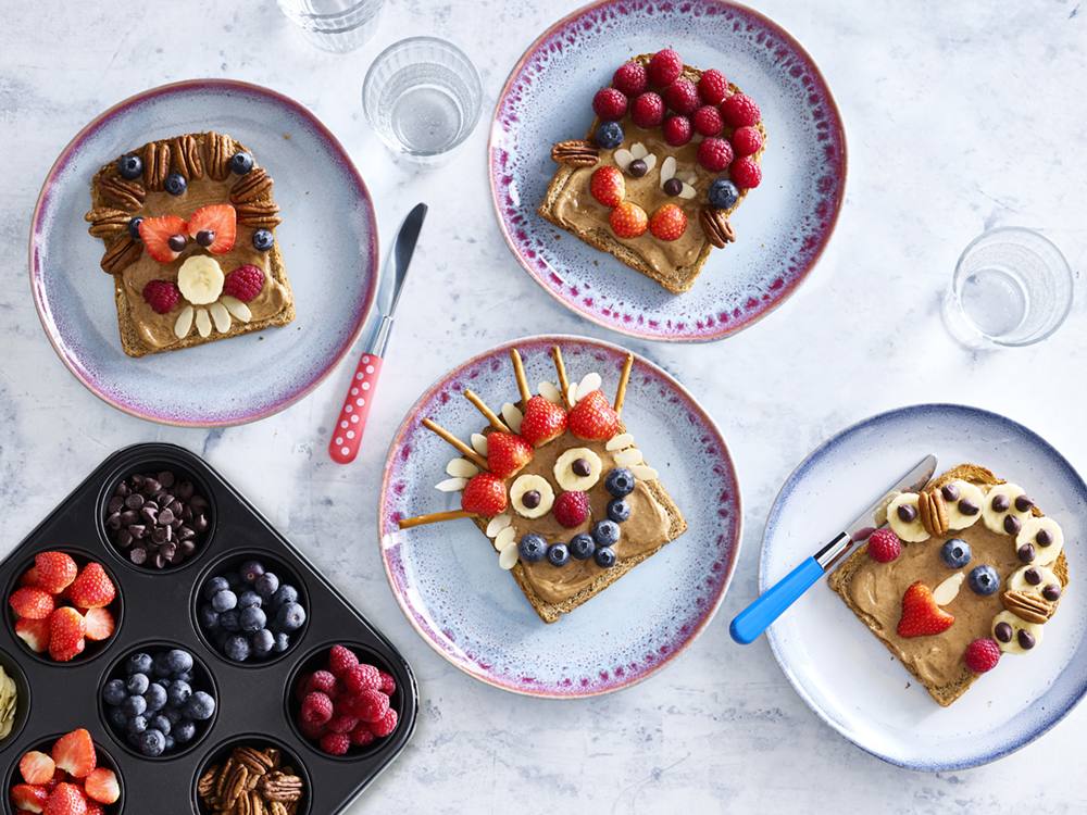 Funny Face Breakfast | Savory