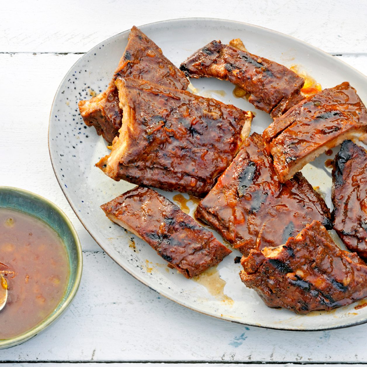 Orange and Spice–Glazed Ribs | Savory