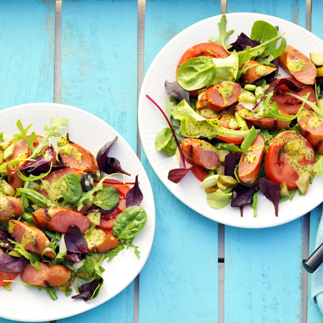 Chicago-Style Hot Dog Salad | Savory