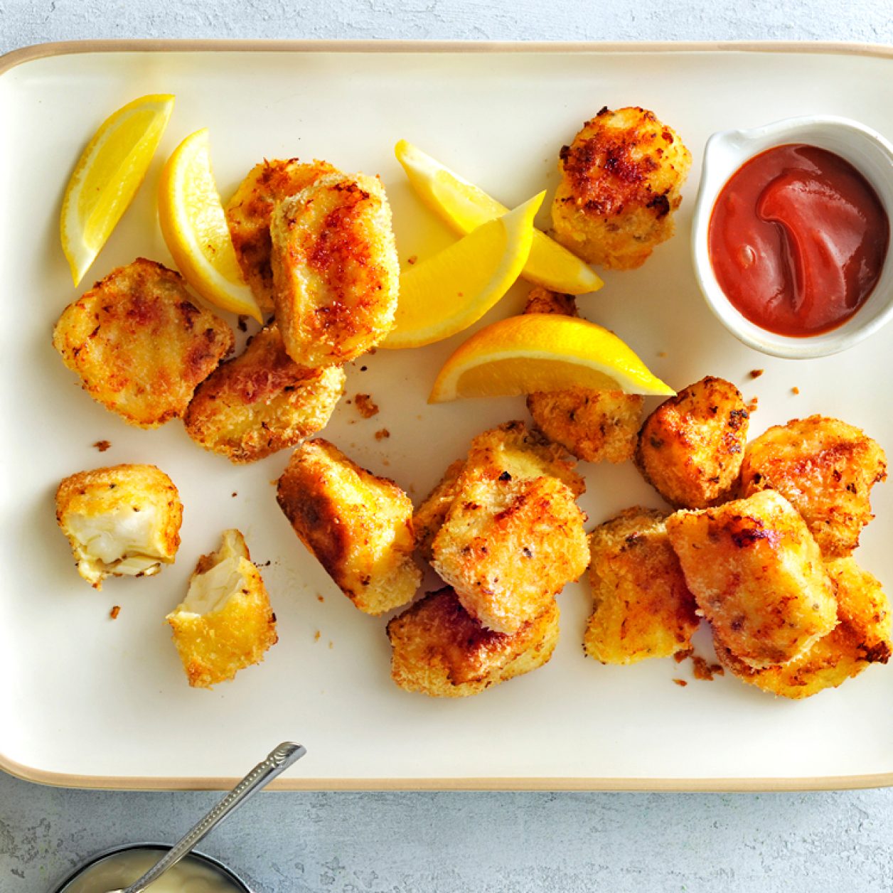 Crispy Cod Nuggets | Savory