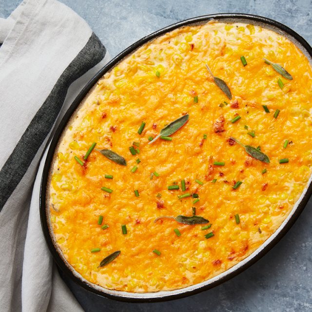 Cheesy Creamed Corn | Savory