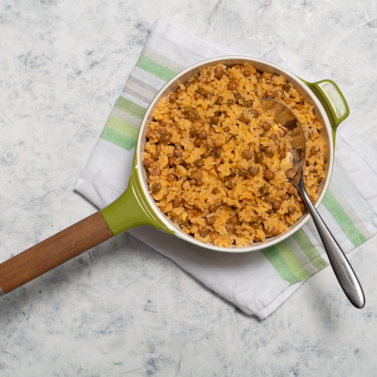 Dominican-Style Coconut Rice with Pigeon Peas | Savory