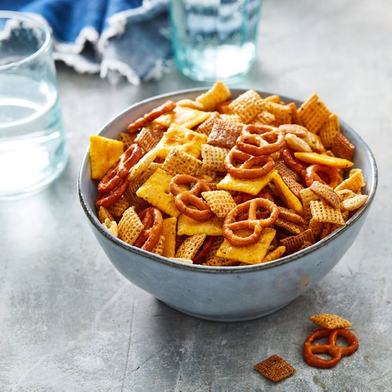 Spicy Ranch Snack Mix | Savory