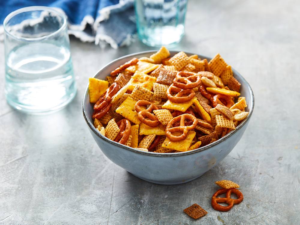Spicy Ranch Snack Mix | Savory