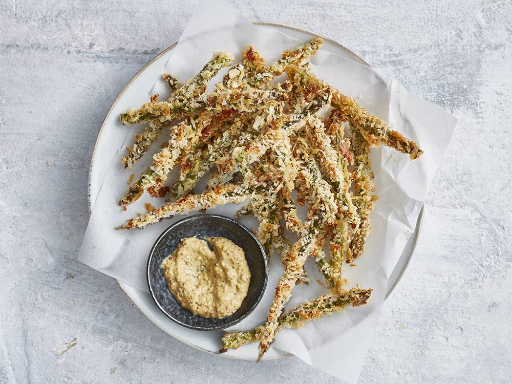 Baked Asparagus Fries | Savory