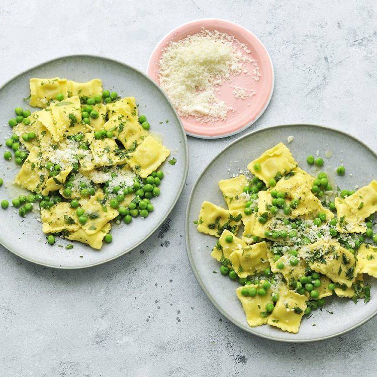 Ravioli with Peas and Mint | Savory