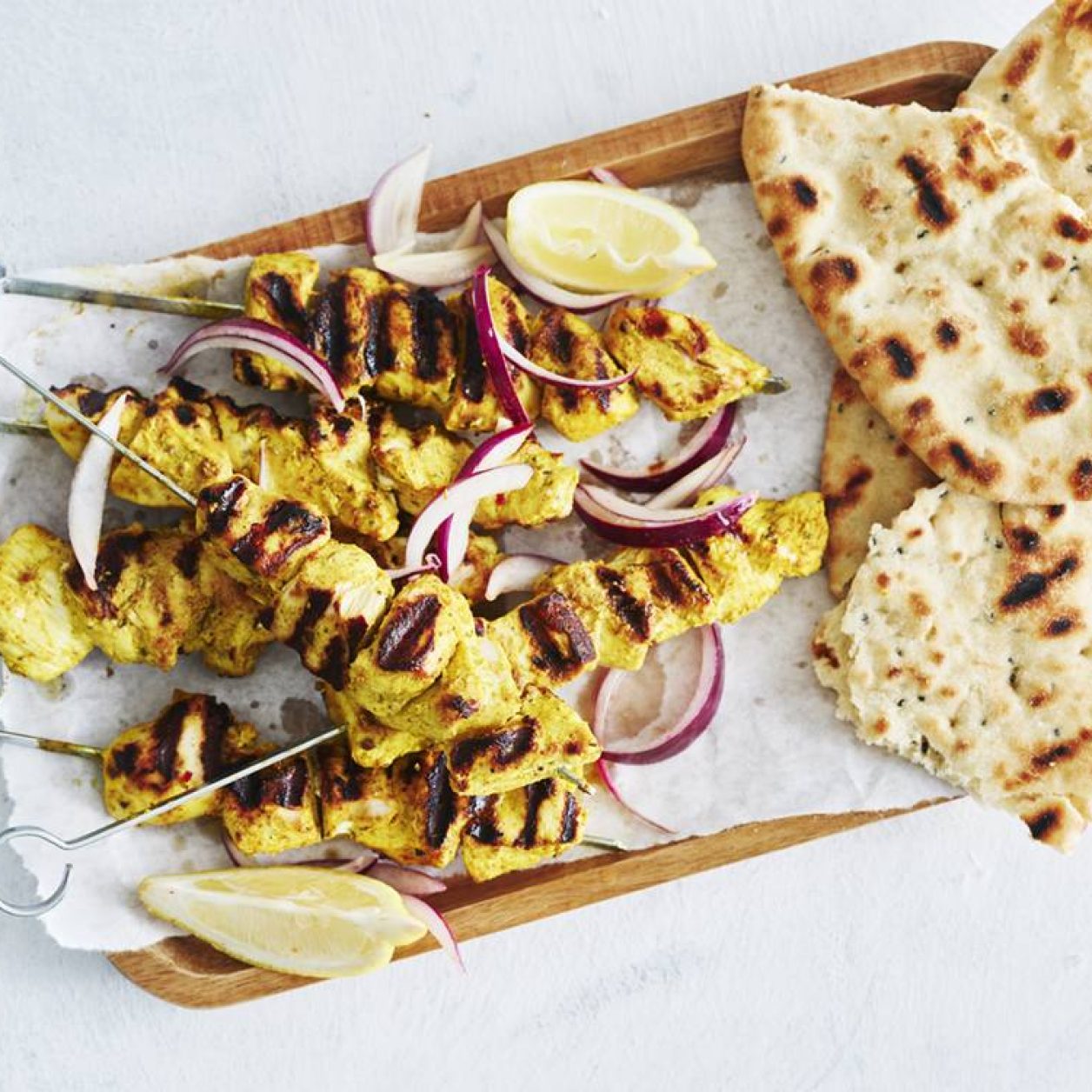 Grilled Chicken Tikka Skewers | Savory
