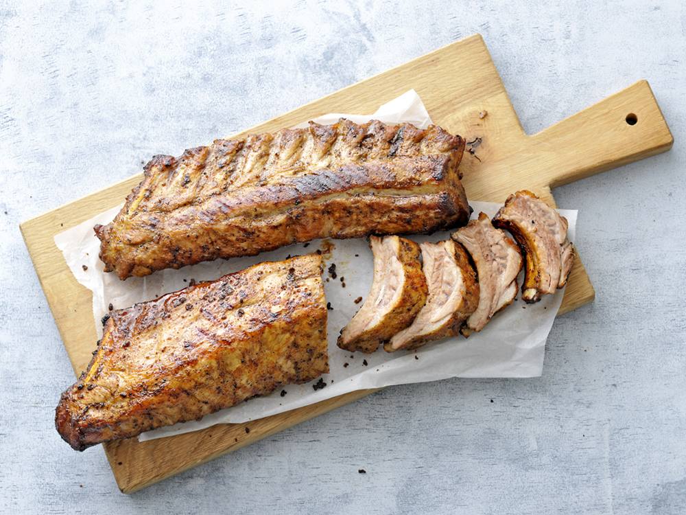 Black Pepper Baby Back Ribs | Savory