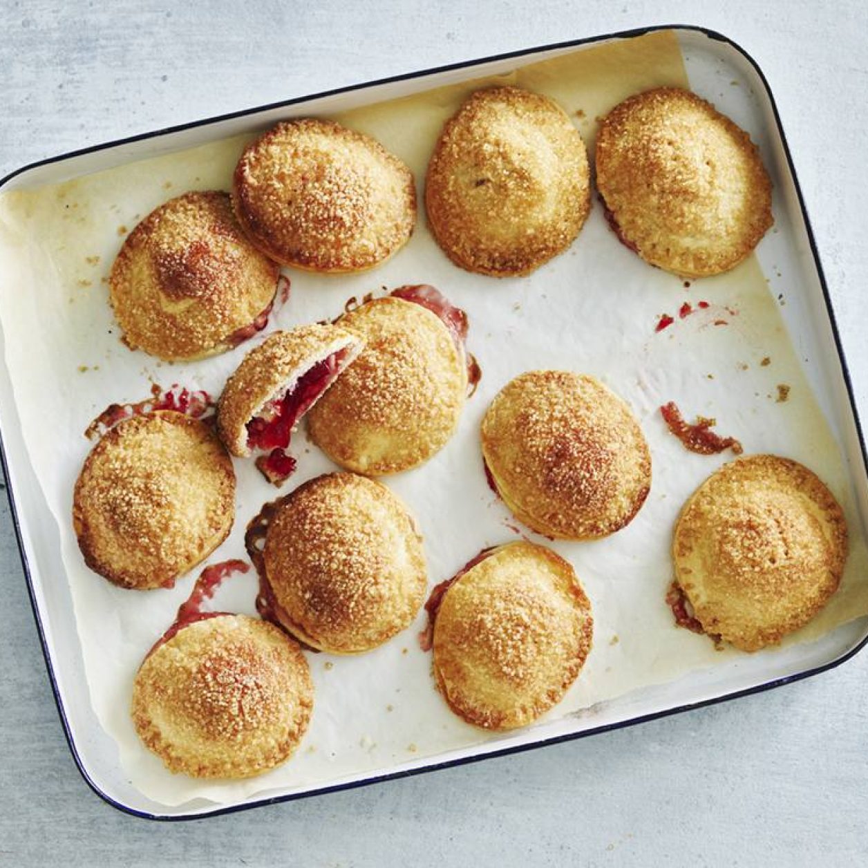 Cream Cheese and Jam–Filled Mini Pies | Savory