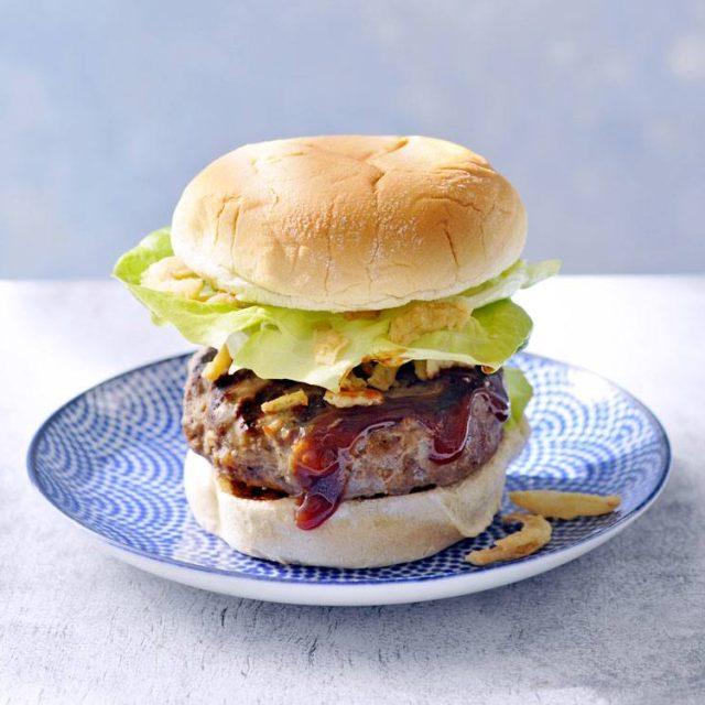 BBQ Crunch Burger | Savory